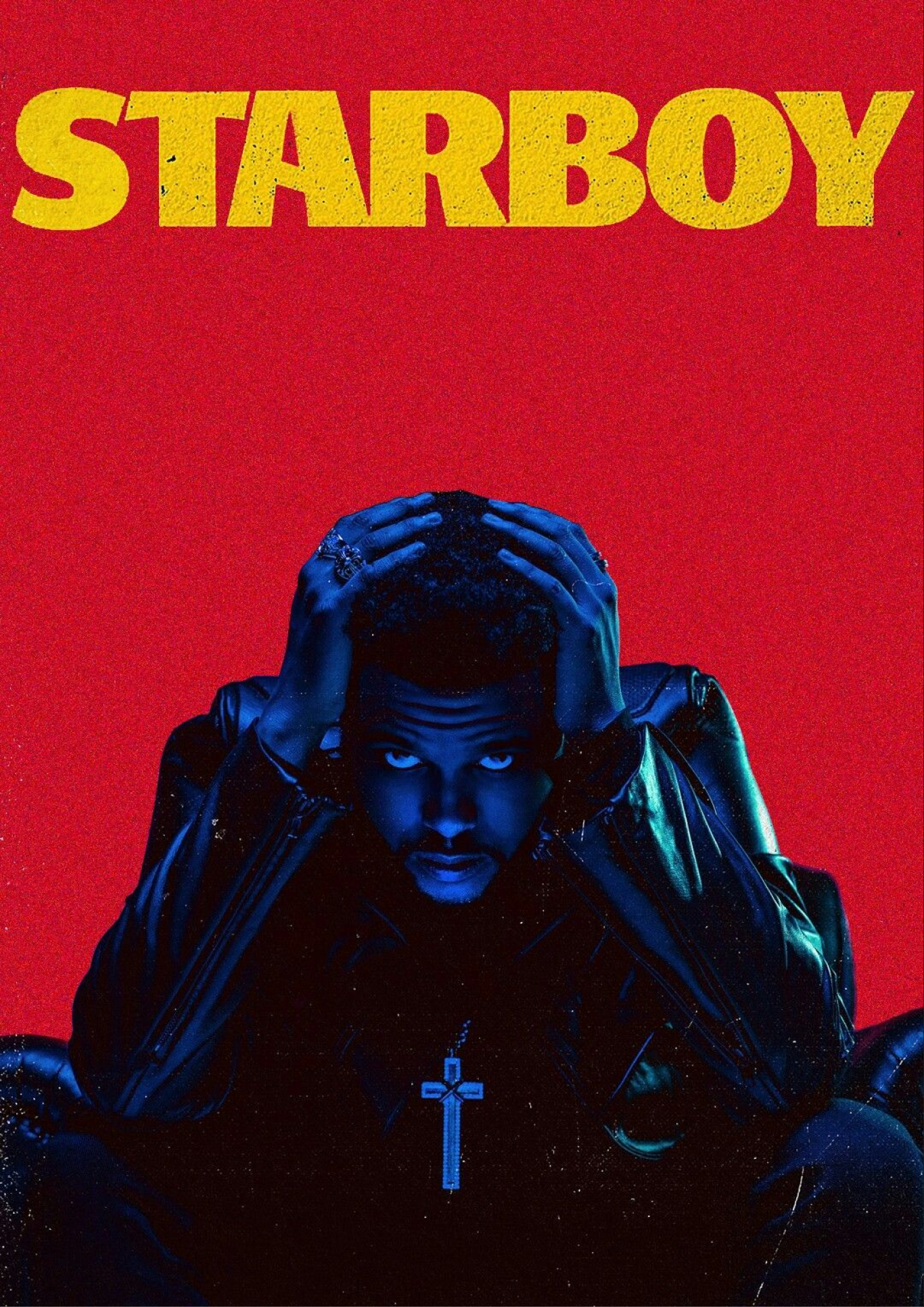 STARBOY Album Art A4 Sticker Poster - The Weeknd Aesthetic – Jiloo